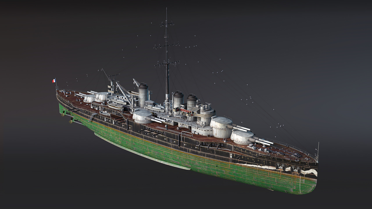 [В разработке] Премиумные линкоры Courbet и Leonardo da Vinci - Новости - War Thunder